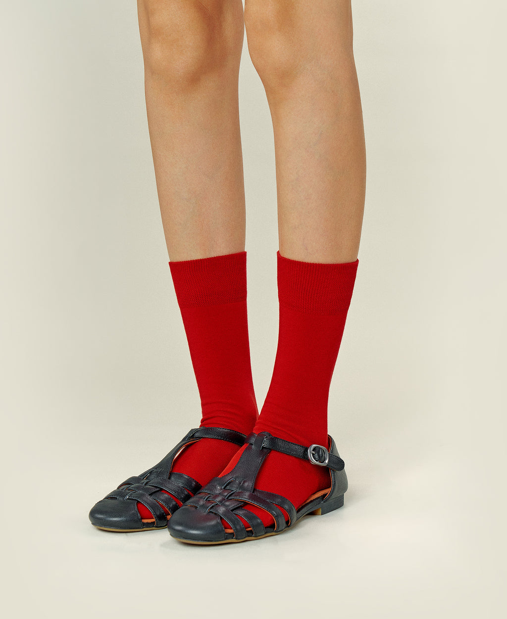 Women's Tube Socks Paper - Garnet – Somatchi