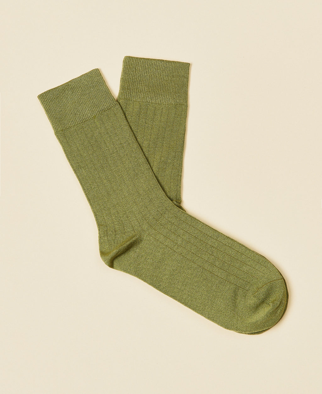 Women's Mercerized Cotton Sock Audrey - Olive – Somatchi
